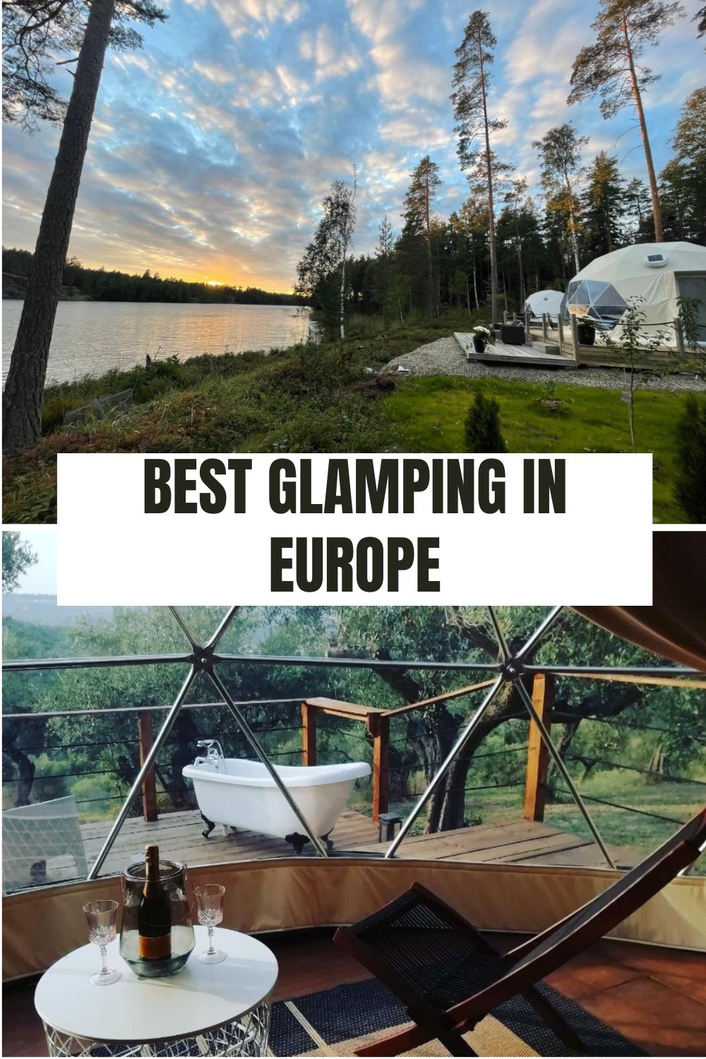 15 Epic Places to Go Glamping in Europe
