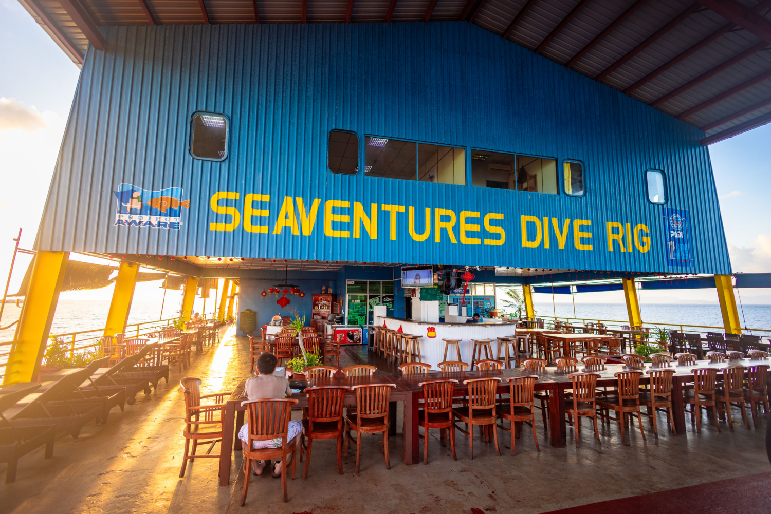 Seaventures: The World's First and Only Live On Board Dive Rig