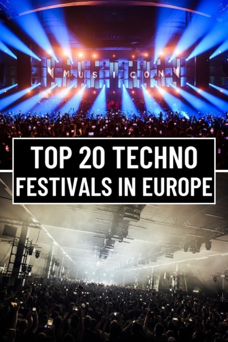 TOP 20 Techno Festivals in Europe in 2026