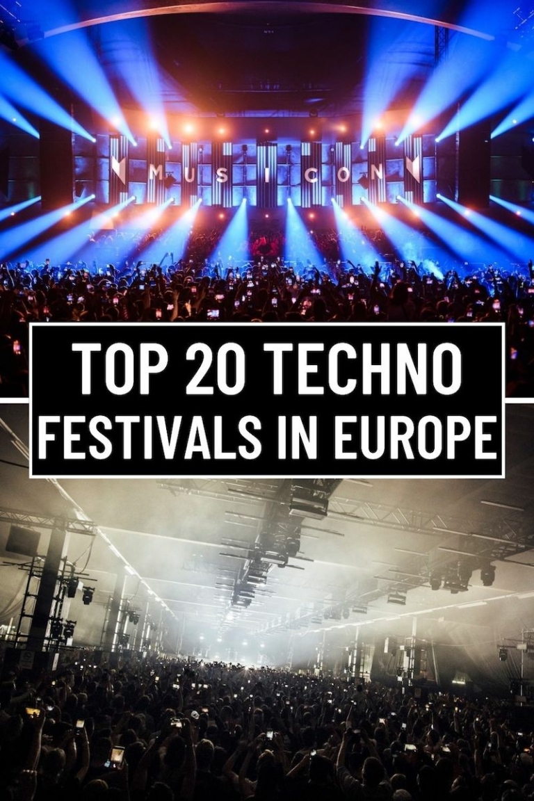 TOP 20 Techno Festivals in Europe in 2025