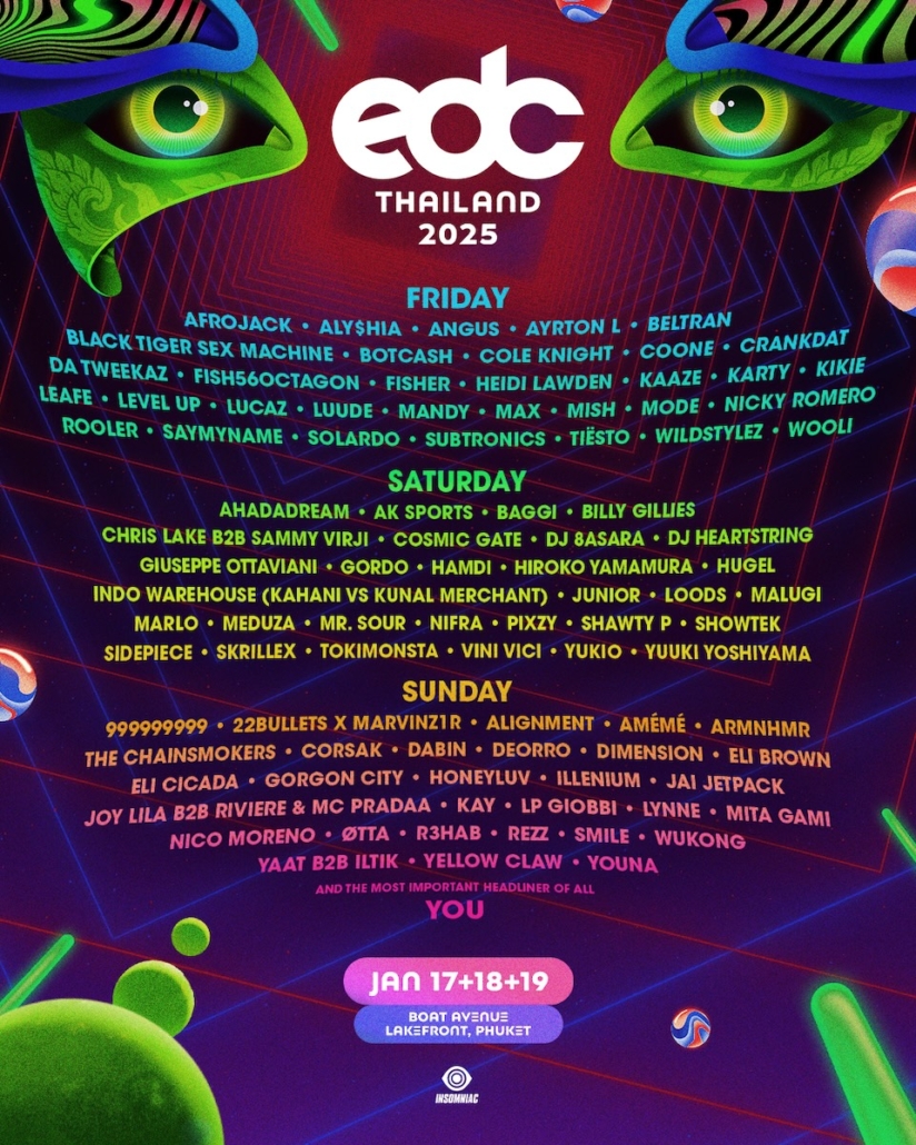 EDC Thailand: The New King of Southeast Asia’s EDM Festival Scene